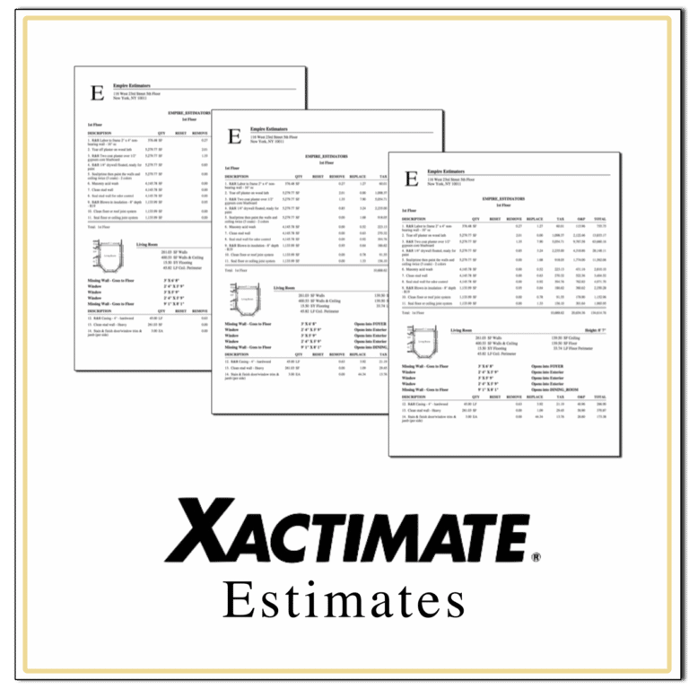 Empire Estimators | Professional Xactimate Estimating Service